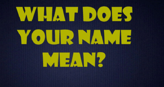 What Does My Name Mean In English ProProfs Quiz