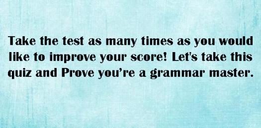 Can You Get A 20/20 On This Difficult Grammar Quiz? - ProProfs Quiz