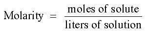 Molarity Practice Quiz - ProProfs Quiz