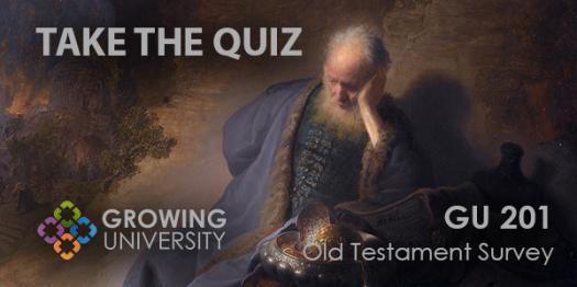 Gu 201: Old Testament Survey Quiz - ProProfs Quiz