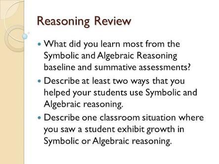 What Do You Know Abow About Algebraic Reasoning? | Attempts: 76 - Quiz