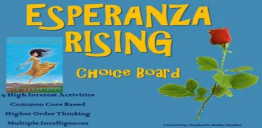 Esperanza Rising Test 2 - ProProfs Quiz