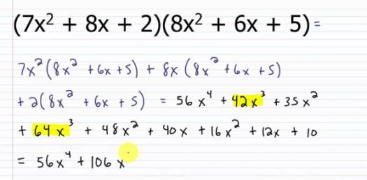 Multiplying Polynomials Test! Math Trivia Quiz - ProProfs Quiz