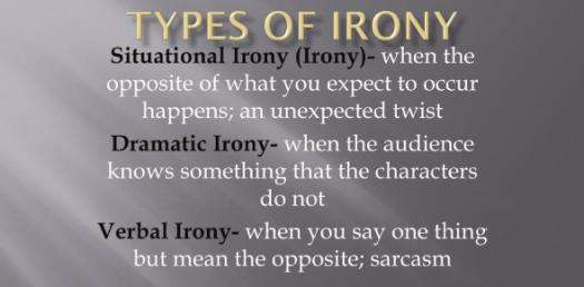 Types Of Irony Quiz - ProProfs Quiz