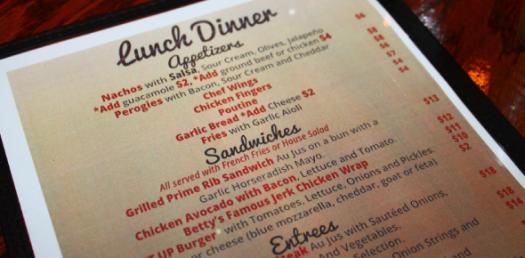Food Menu Quiz - ProProfs Quiz