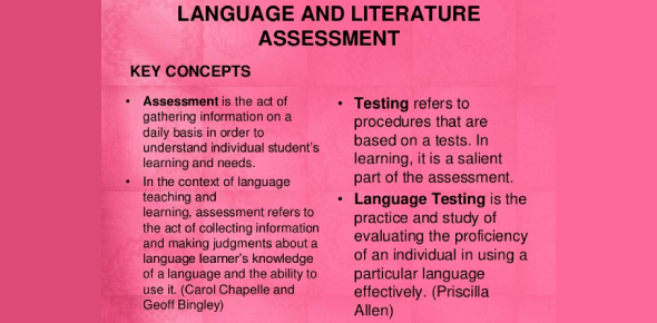 Language And Literature Assessment Quiz, Topic 1 - ProProfs Quiz