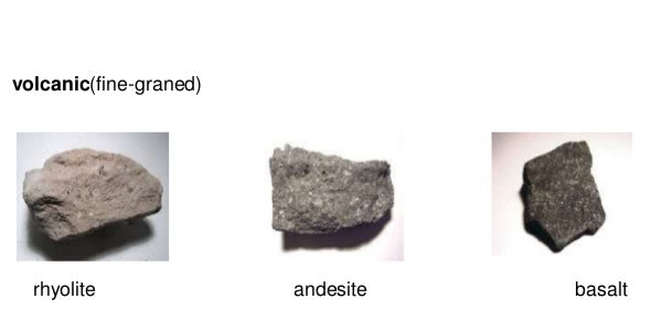 Extrusive Igneous Rock Examples