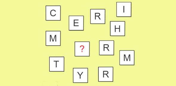 What Is The Missing Letter In This Series C C D E F G G H 